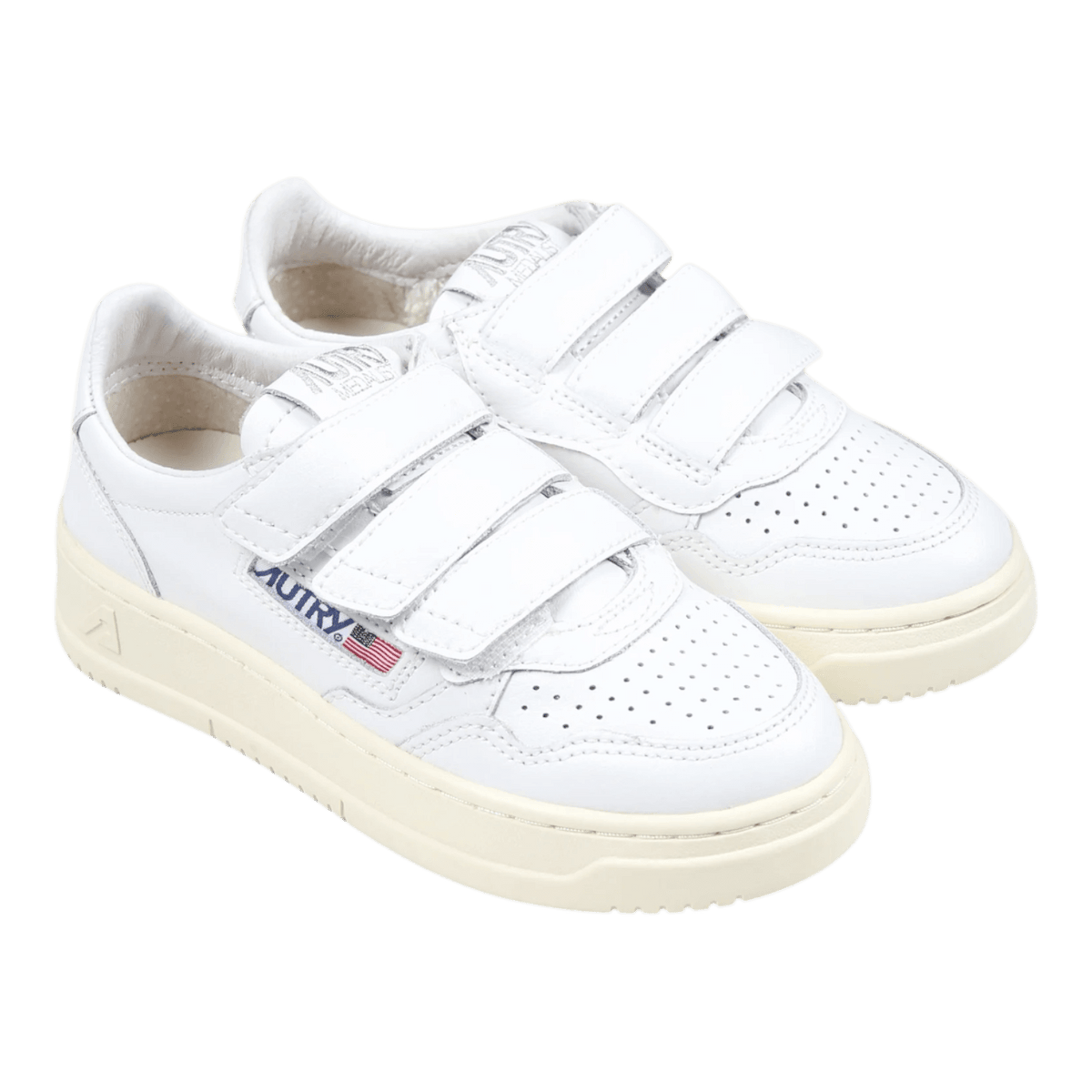 Autry Kidstripes Low White for Kids KILK-FF15