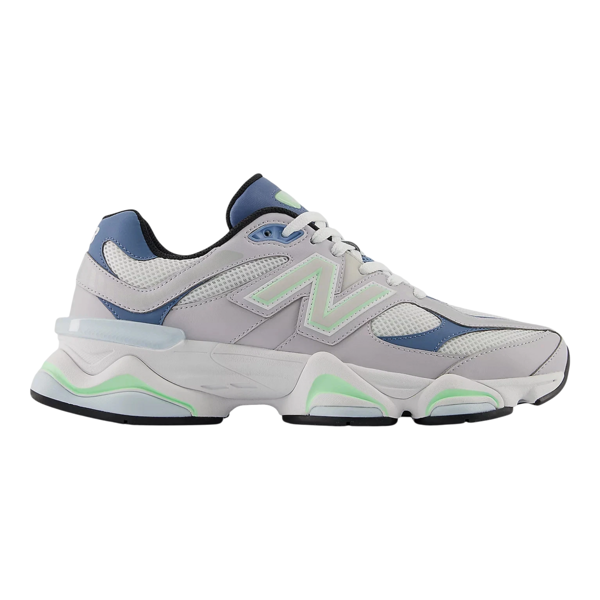 New Balance 9060 Pearl Grey - Bold Y2K-Inspired Design
